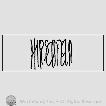 Mark with Signature: Al Hirschfeld. | #334451