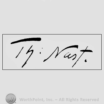 Mark with Signature: Thomas Nast. | #334454