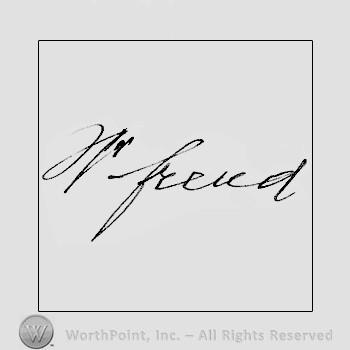 Mark with Signature: Sigmund Freud. | #334496