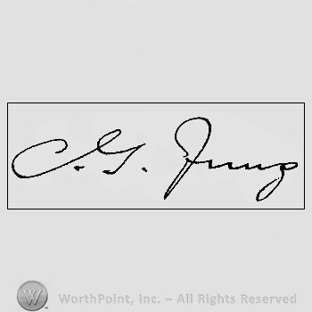 Mark with Signature: Carl Gustav Jung. | #334497