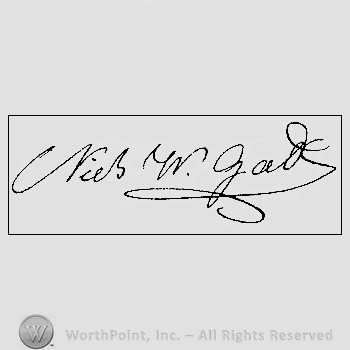 Mark with Signature: Neils Gade. | #334537