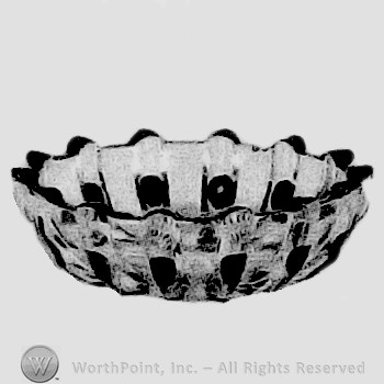 Mark with Glass pattern: Broken Column; bowl. | #334737