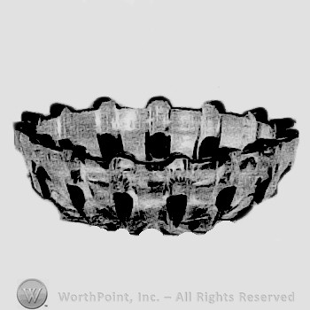 Mark with Glass pattern: Broken Column; bowl. | #334739