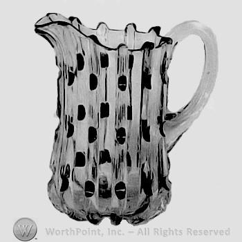 Mark with Glass pattern: Broken Column; creamer. | #334742