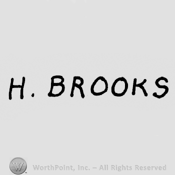 Mark with H. Brooks written | #33480