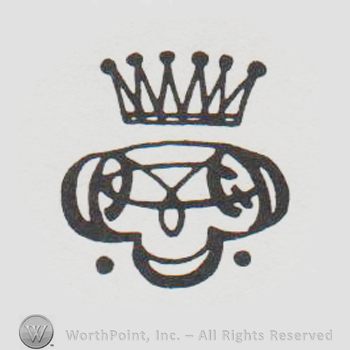 Mark with A crown and a symbol. | #33484
