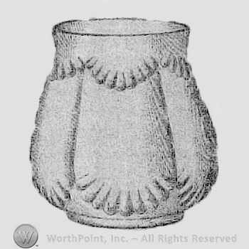 Mark with Glass pattern: Banded Shells; spooner. | #334867