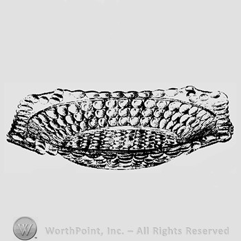 Mark with Glass pattern: Thousand Eye; tray. | #335170