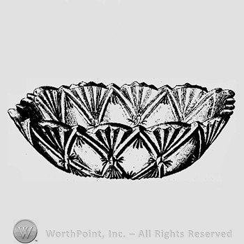 Mark with Glass pattern: Waverly; bowl. | #335428