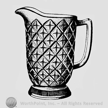 Mark with Glass pattern: Crusader Cross; pitcher. | #335569