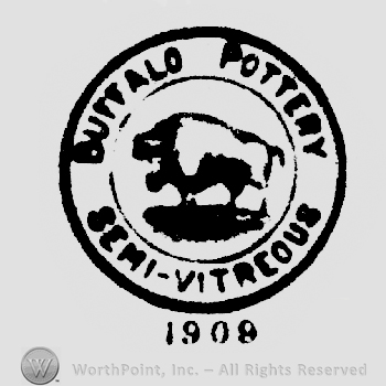 Mark with A buffalo, a circle and the text | #33562