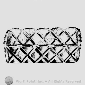 Mark with Glass pattern: Bevelled Diagonal Block; | #335628