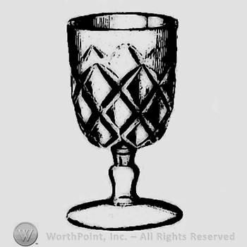 Mark with Glass pattern: Bevelled Diagonal Block; | #335632