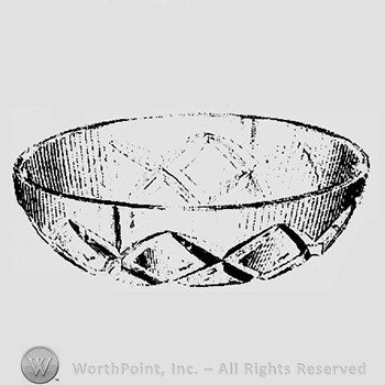 Mark with Glass pattern: Bevelled Diagonal Block; | #335649