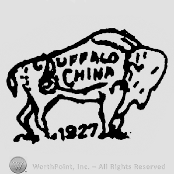 Mark with A buffalo and the text "BUFFALO CHINA | #33598
