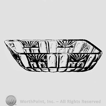Mark with Glass pattern: Oregon; tray. | #336170