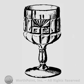 Mark with Glass pattern: Oregon; goblet. | #336178