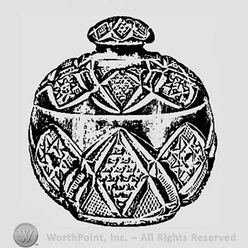 Mark with Glass pattern: Minnesota; covered sugar | #336535