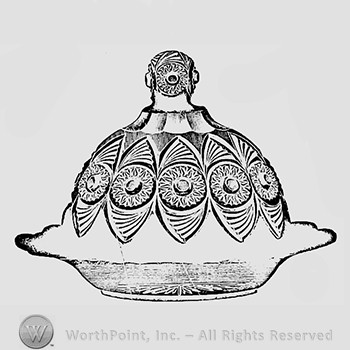 Mark with Glass pattern: Bullseye & Daisy; | #336643