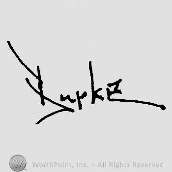 Mark with Burke written | #33673