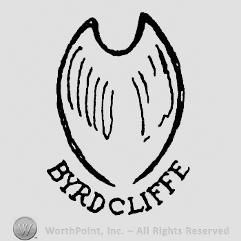 Mark with Two wings and the text "BYRDCLIFFE". | #33691