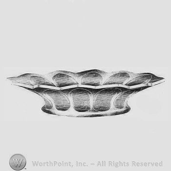 Mark with Glass pattern: Niagara; bowl. | #337027