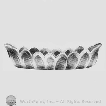 Mark with Glass pattern: Niagara; tray. | #337028