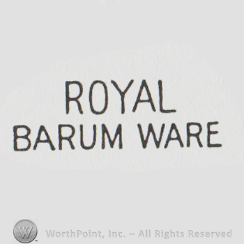 Mark with The text "ROYAL BARUM WARE". | #33708