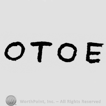 Mark with Otoe written | #33790