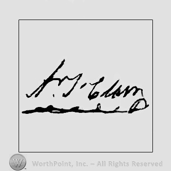 Mark with Signature: Arthur St. Clair. | #338024