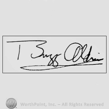 Mark with Signature: Buzz Aldrin. | #338027