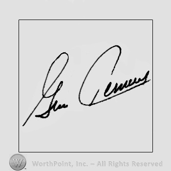 Mark with Signature: Gene Cernan. | #338029