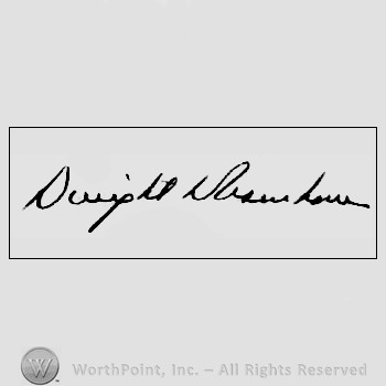 Mark with Signature: Dwight D. Eisenhower. | #338056
