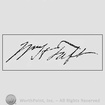Mark with Signature: William Howard Taft. | #338077