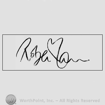 Mark with Signature: Robert Plant. | #338088