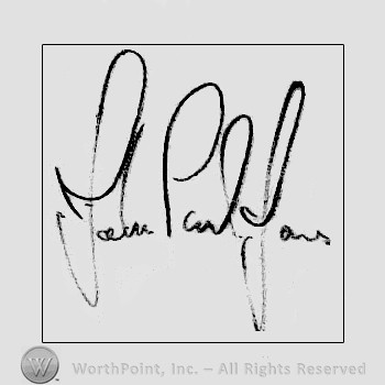 Mark with Signature: John Paul Jones. | #338090