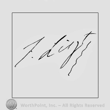 Mark with Signature: Franz Liszt. | #338091