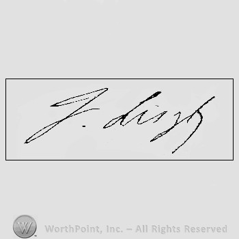 Mark with Signature: Franz Liszt. | #338092