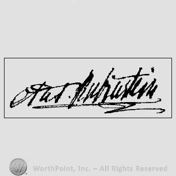 Mark with Signature: Anton Rubinstein. | #338093