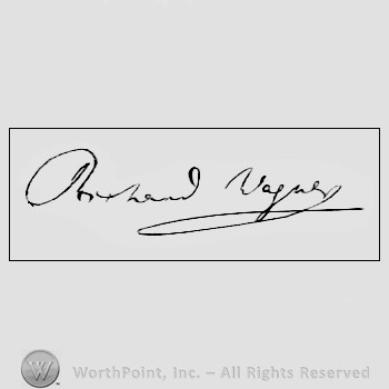 Mark with Signature: Richard Wagner. | #338096