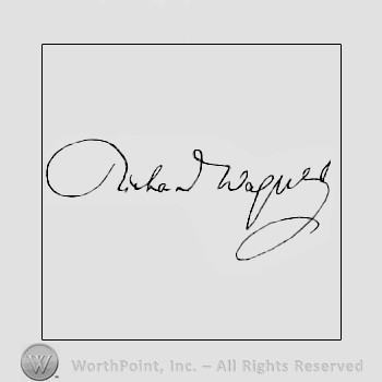 Mark with Signature: Richard Wagner. | #338097
