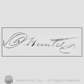 Mark with Signature: David Hunter. | #338244