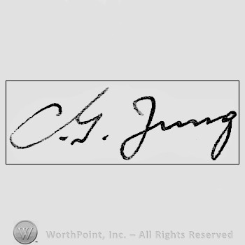 Mark with Signature: Carl Gustav Jung. | #338283