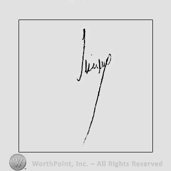 Mark with Signature: James Baldwin. | #338339