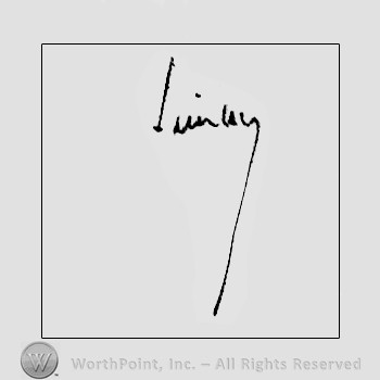 Mark with Signature: James Baldwin. | #338340