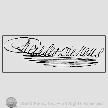 Mark with Signature: Charles Dickens. | #338346