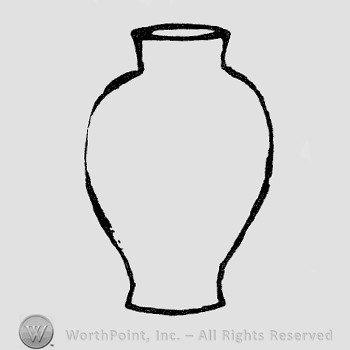 Mark with Rookwood Pottery Shape No. 2746; vase. | #341671