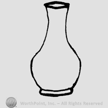 Mark with Rookwood Pottery Shape No. 2963; vase. | #341906