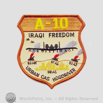 Mark with A-10 Thunderbolt Shields Patches : 172d | #343492