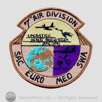 Mark with Desert Shield & Desert Storm Patches : | #343816